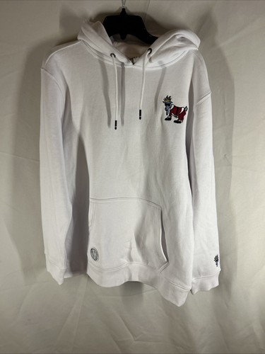 NWT GOAT USA Santa Christmas Men’s Hooded Sweatshirt Size Medium | eBay