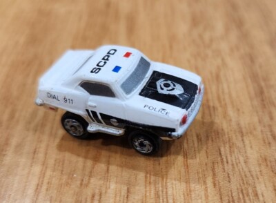 Micro Machines Vintage '69 Chevy Camaro Police Car "SCPD" White ...