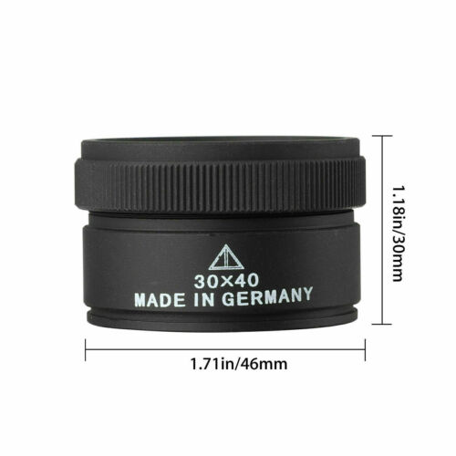 2 Pack 40X Magnifying Loupe Jewelry Eye Glass Magnifier Loop Watch ...