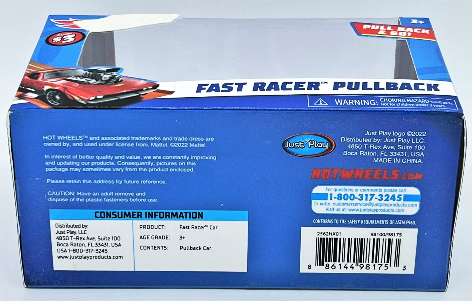 2020 Hot Wheels "FAST RACER PULLBACK" FAST FISH Car Pull Back Treasure ...