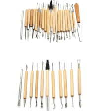 14pcs Pottery Clay Sculpture Sculpting Carving Modelling Ceramic Hobby ...