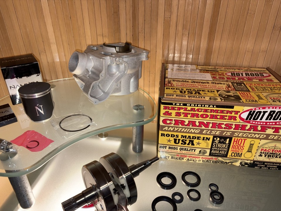 2002-2004 YAMAHA YZ125 ENGINE REBUILD KIT CRANK+Cylinder+PISTON+GASKETS ...