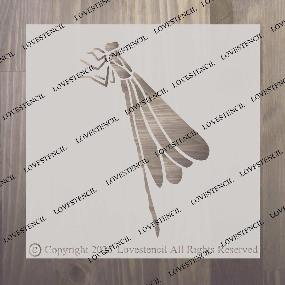 Butterfly Dragonfly Bee stencils lovstencil walls craft furniture | eBay UK