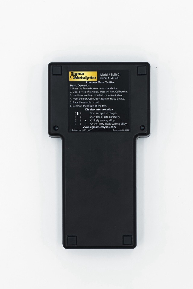 Sigma Metalytics Precious Metal Verifier PMV Tester Bullion Set SM1601 ...