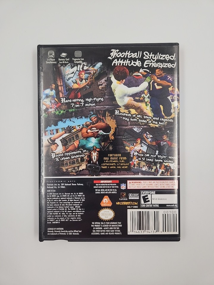 NFL Street Nintendo GameCube Complete CIB 14633147391| eBay