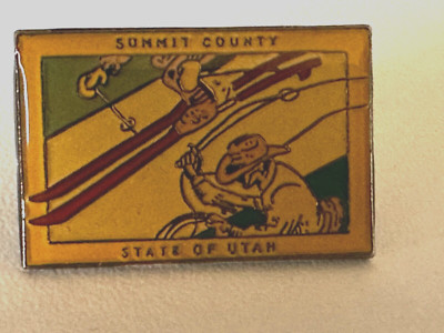 UNIQUE SALT LAKE 2002 WINTER OLYMPICS SUMMIT COUNTY UTAH VENUE PIN | eBay