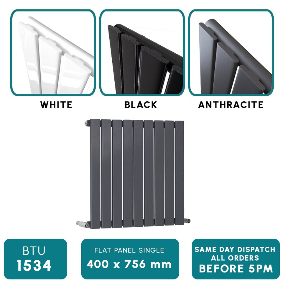 Horizontal Vertical Designer Radiator Oval Column Flat Panel Central ...