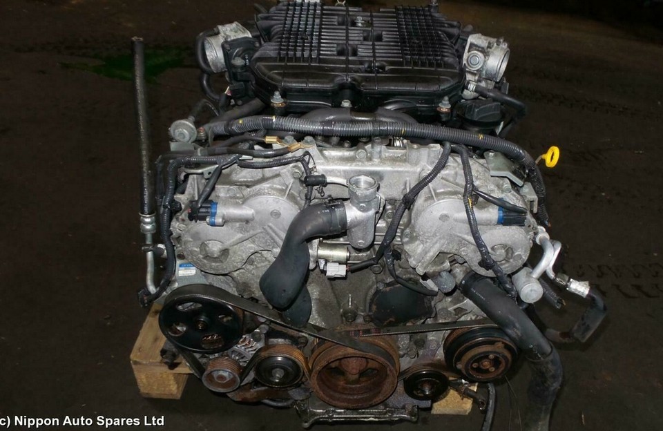 NISSAN FUGA 250GT / INFINITI 2.5L V6 AWD VQ25HR ENGINE | eBay