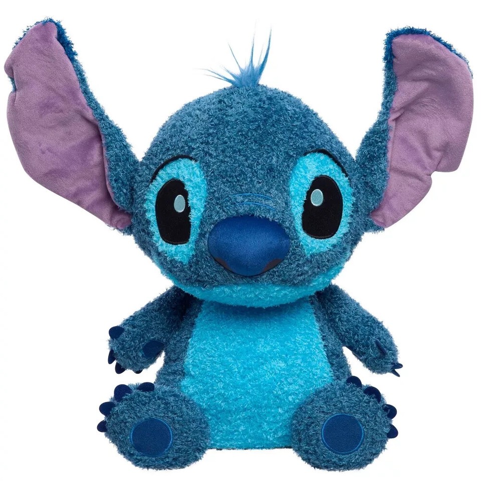 Disney Classics 14 Inch Weighted Plush Stitch Huggable Toy for Ages 3 ...