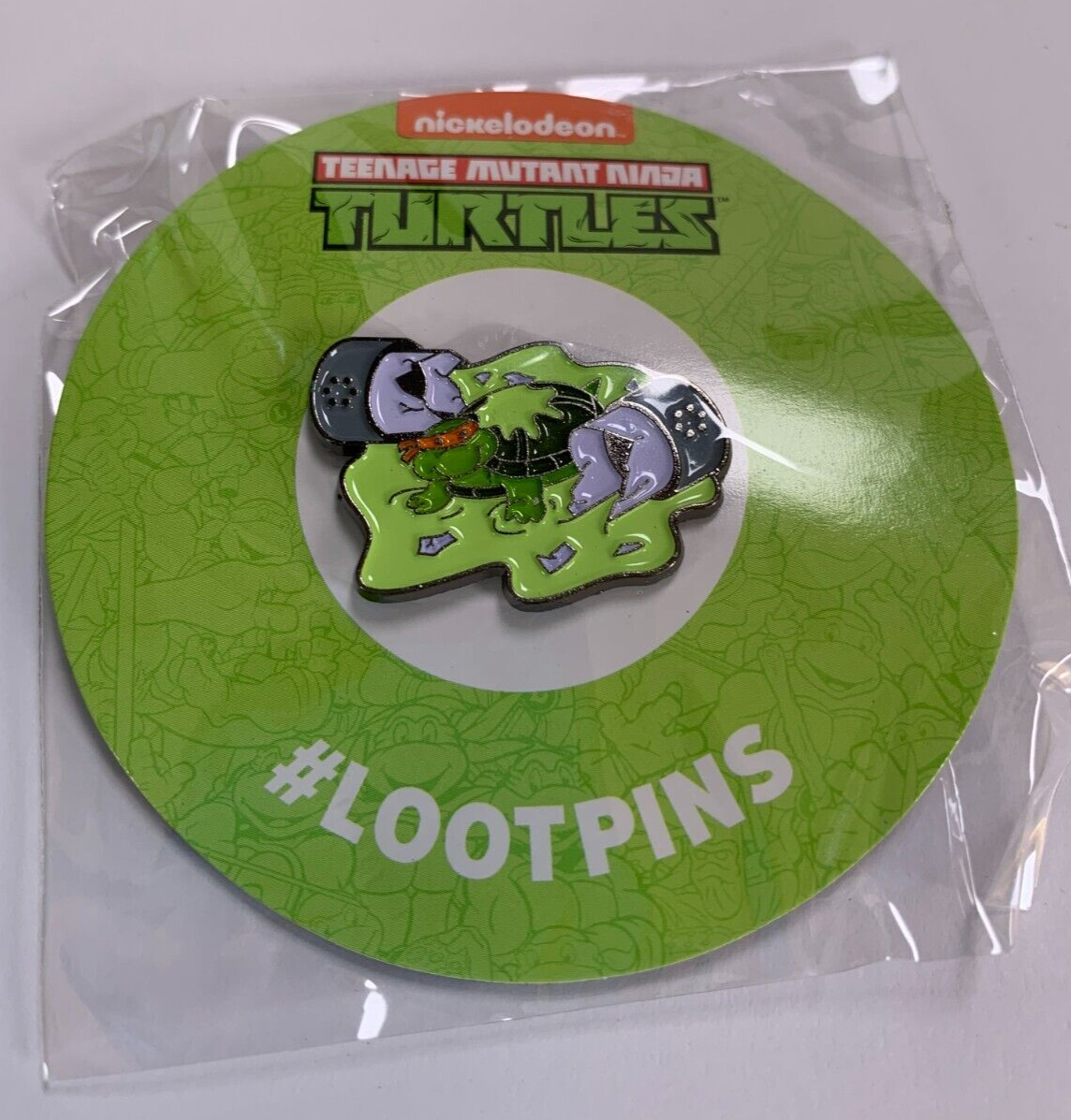 Teenage Mutant Ninja Turtles Leonardo Collectors Pin Lootpins TMNT Ooze ...