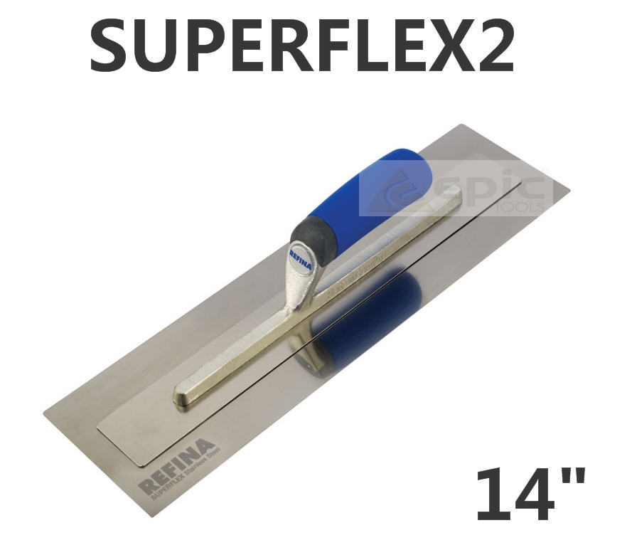 REFINA SUPERFLEX 2 Stainless Plasterers Plastering Finishing Trowel ...