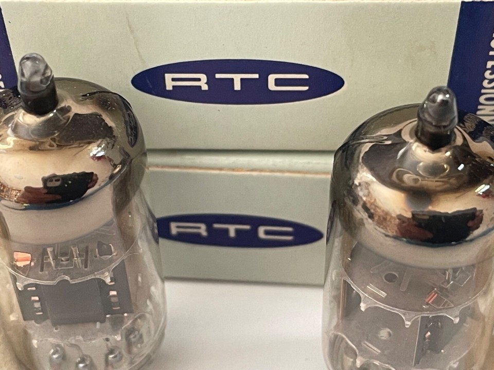 ULTRA RARE NOS/NIB ECC801S RT TUBES 12AT7WA RTC year 1959 AMPLITREX | eBay