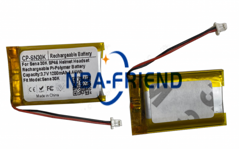 1200mAh Rechargeable Battery For Sena 30K & For Sena 50S SENA BATTERY ...