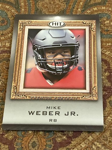 2019 SAGE HIT #PP-06 Mike Weber Jr. Premium Portrait | eBay