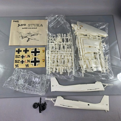 MPC 1:24 Ju87B STUKA Model Kit German Fighter Airplane 2-3506 Vintage ...