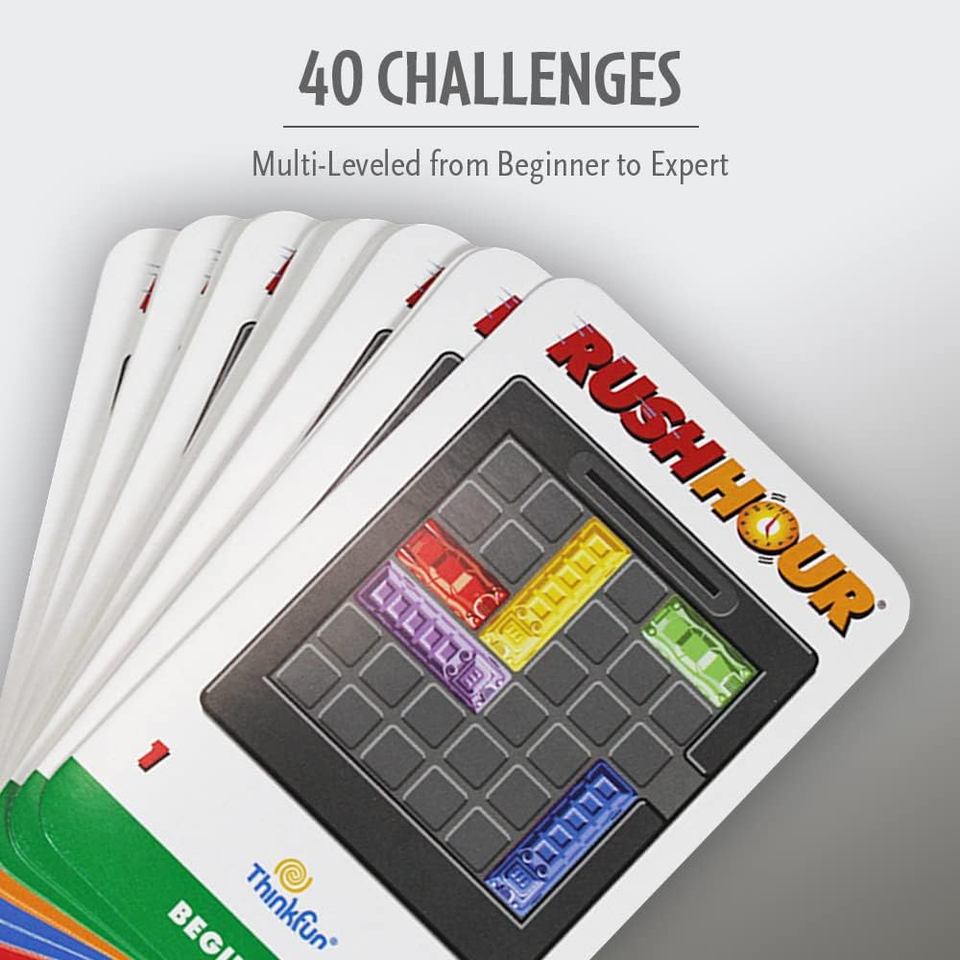 Rush Hour - Traffic Jam Logic, Brain & Challenge Game - STEM Toys For ...