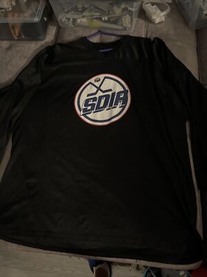 CCM Xl San Diego Oilers Jersey Hockey Black Jersey SDIA 27x33” | eBay