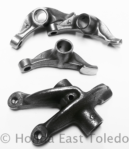 HONDA ROCKER ARM KIT 96-04 XR400R 14411-KCY-670 14421-KCY-670 14431-KCY ...