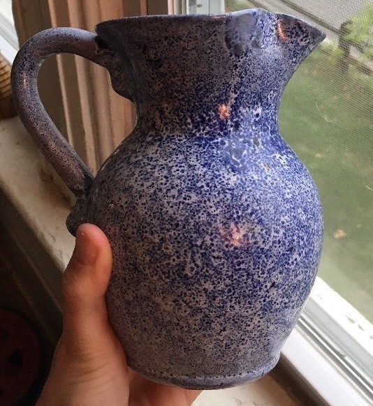 Kenneth George A R Cole Speckled 2005 Studio Art North Carolina Pitcher ...