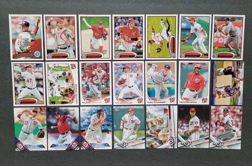 WASHINGTON NATIONALS CARDS Your Pick TOPPS BOWMAN 2007-2017 Rookies ...