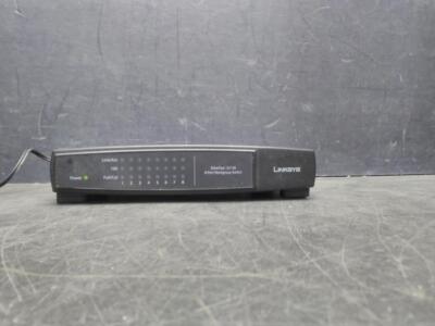 Linksys By Cisco Model: EZXS88W 8-Port 10/100 Workgroup Switch (43.25 ...