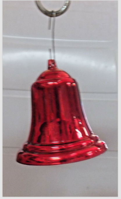 Vintage Christmas Plastic BELLS set of 3, Sold Colors, Christmas ...