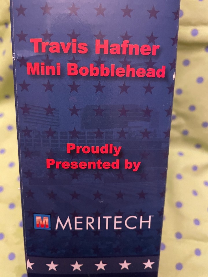 2008 Cleveland Indians ~ Travis Hafner ~ Mini Bobblehead ~ 6" Tall ...