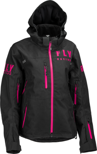 FLY RACING WOMEN'S CARBON JACKET BLACK/PINK 2X 470-45022X | eBay