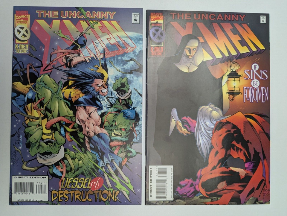 Uncanny X-Men 1995 Run Lot 320-327 6 Issues NM Marvel | eBay
