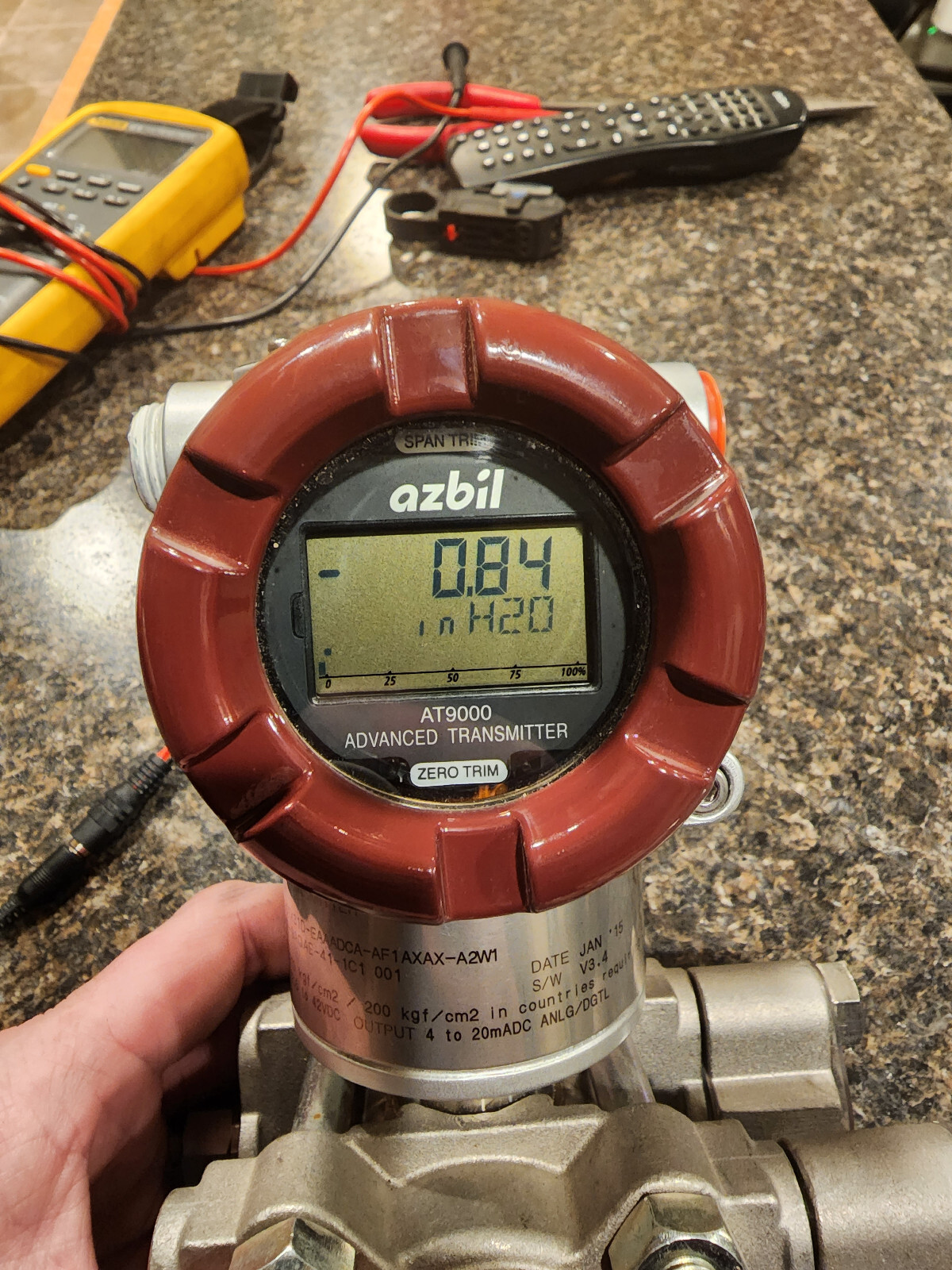 NEW/Open Box AZBIL AT9000 ADVANCED TRANSMITTER GTX31D-EAAADCA-AF1AXAX ...