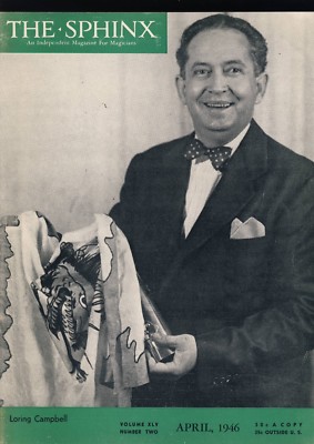 Loring Campbell The Sphinx April 1946 Vintage Magicians' Magazine | eBay