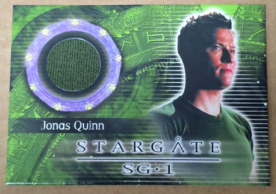 Stargate SG-1 Season 6 C18 Jonas Quinn From The Archives Costume | eBay