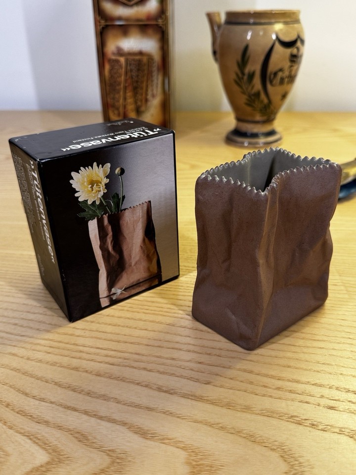 Tutenvase Rosenthal Vaso Tapio Wirkkala Finnland Cestino sacchetto | eBay