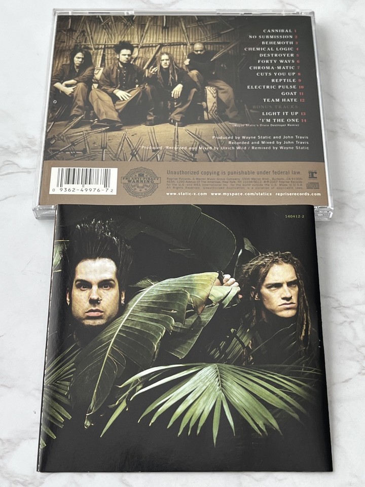 Static X Cannibal CD ORIG. BEST BUY EXCLUSIVE BONUS TRACKS Wayne Static RARE OOP | eBay