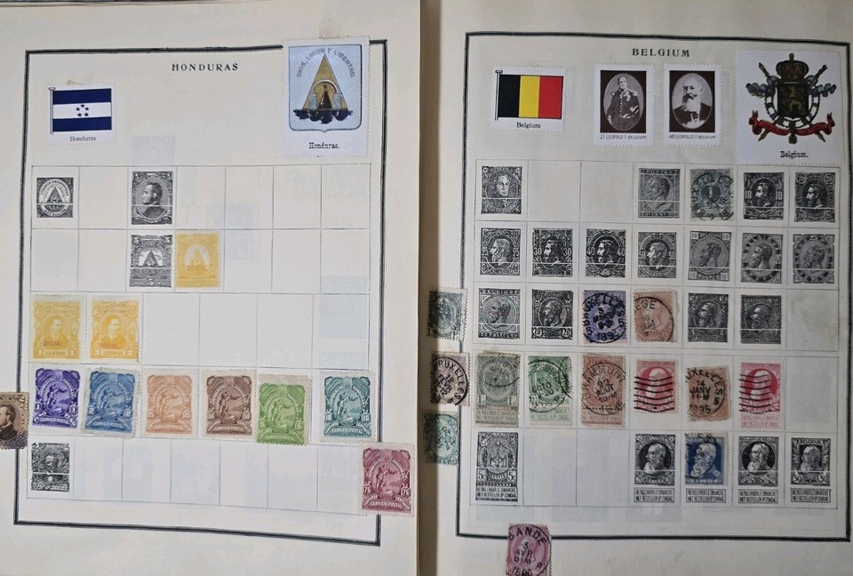 Joystamp: Scott, Minkus, Harris Album Pages Gaps Filler Stamps ...