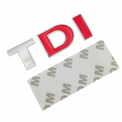 1X NEW 3D Metal TDI EMBLEM CHROME BADGE TDI STICKER DECAL 7.5*2.5cm | eBay
