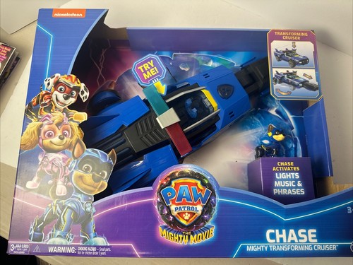 PAW Patrol: The Mighty Movie - Chase Transforming Cruiser 778988457900 ...