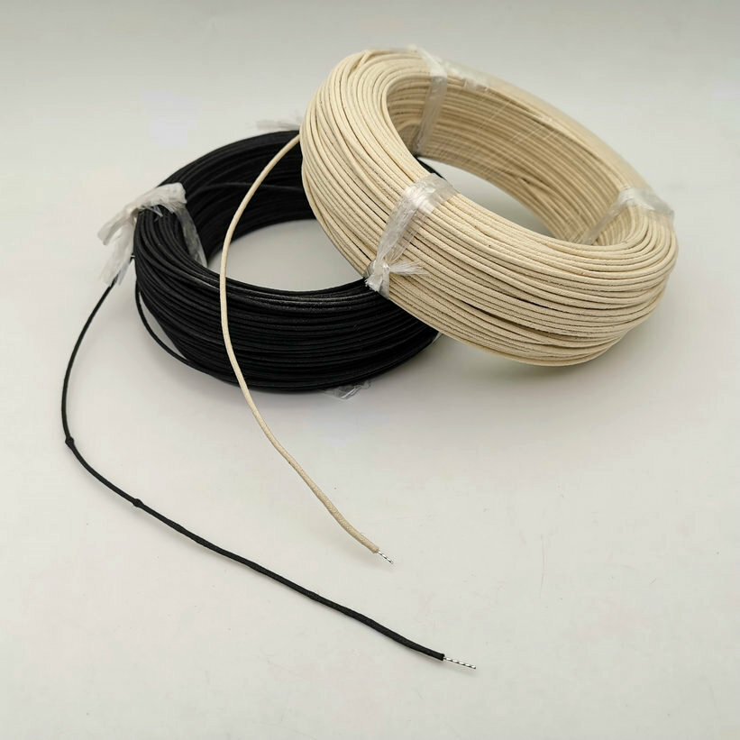 Gavitt Vintage Style tinned Cloth Push Back 22 AWG Cloth Braided Guitar ...