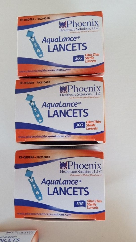 1000 PCS Lancets for Diabetes Testing, 30G - 10 Boxes of 100 Lancets ...