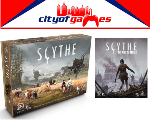Scythe & Scythe the Rise of Fenris Board Game Bundle Brand New | eBay