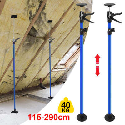 2X ADJUSTABLE DRYWALL PLASTERBOARD BUILDER CEILING EASY SUPPORT PROPS ...