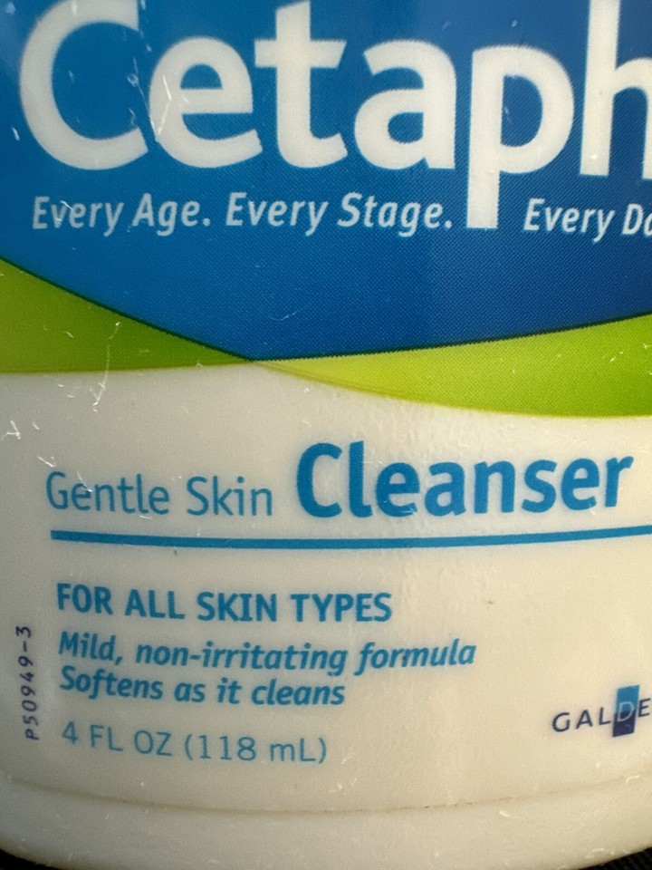 3 cetaphil gentle skin cleanser 4oz ea scuffed bottles | eBay