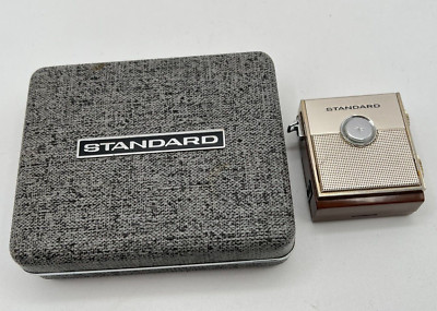 Vintage Standard Micronic Ruby SR-H437 8 Transistor Brown Imperial ...