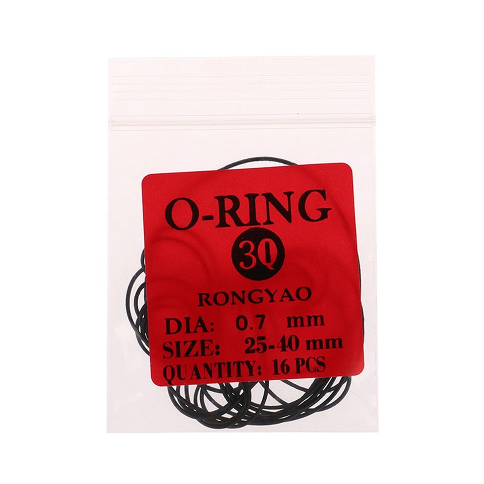 Watch O-Ring Waterproof Rubber Watch Back Cover Gaskets Watch Repair ...