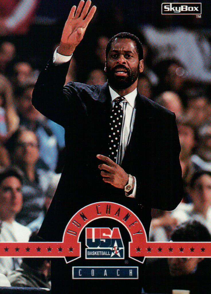 Coach Don Chaney, Skybox 1994 USA Basketball Team Trading Card - Not ...