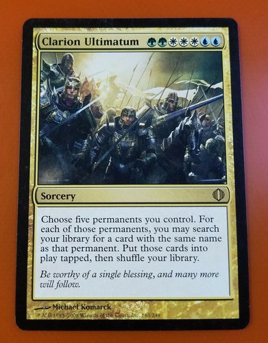 1x Clarion Ultimatum | Shards of Alara | MTG Magic Cards | eBay