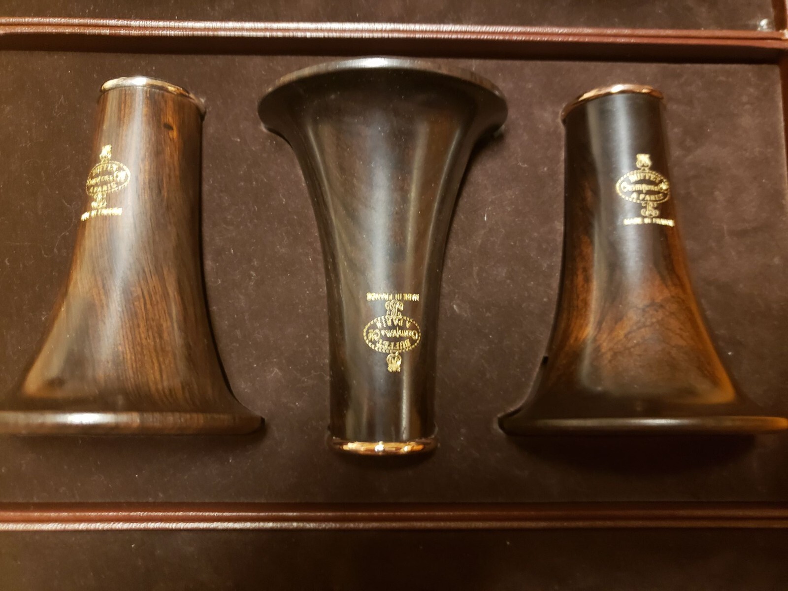 Brand New Buffet Crampon ICON Bb/A Clarinet Bells! Gold, Silver, Black ...