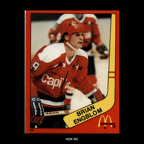 1982-83 McDonald's Sticker Brian Engblom Capitals #29 NM-MINT | eBay