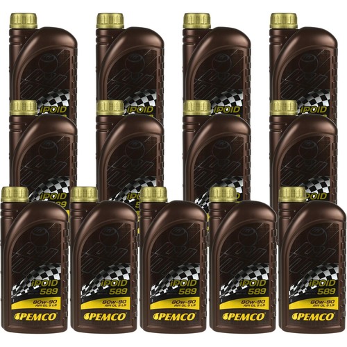 13x1 Liter Original PEMCO Getriebeöl iPOID 589 80W-90 Gear Oil Öl | eBay.de