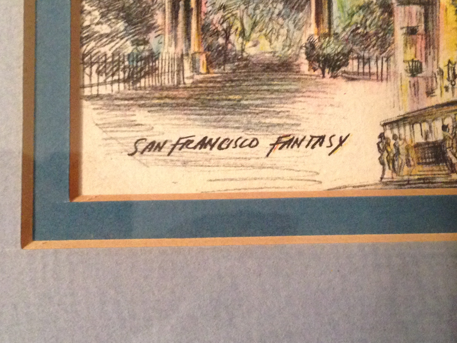 Alec Stern San Francisco Fantasy Etching | eBay